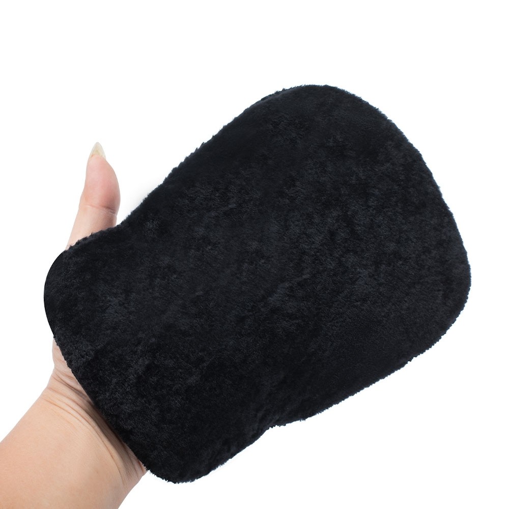 Chamaripa Shoe Polishing Glove - Black Buffing and Cleaning Glove for ...