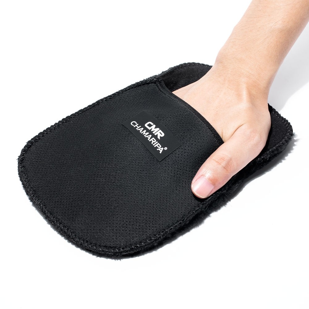 Chamaripa Shoe Polishing Glove - Black Buffing and Cleaning Glove for ...
