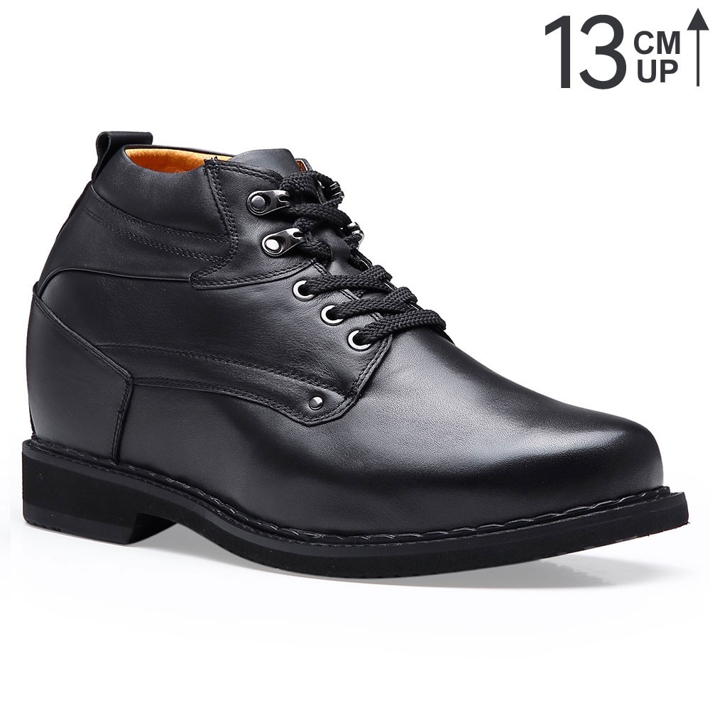 Chamaripa Tall Mens Boots Height Increasing Dress Motorcycle Boots That ...
